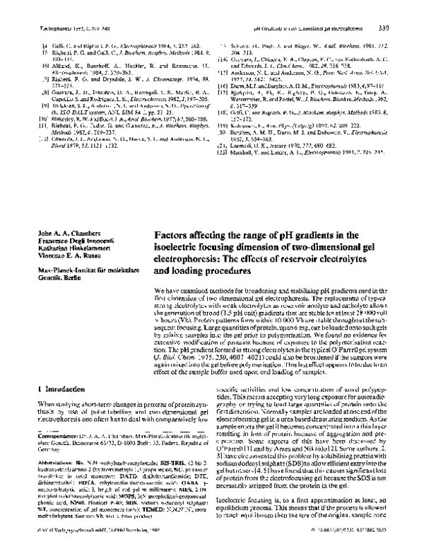 (PDF) Factors affecting the range of pH gradients in the isoelectric focusing dimennsion of two ...