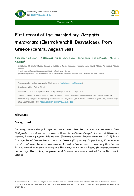 (PDF) Figure 2d from: Chatzispyrou A, Gubili C, Laiaki M, Mantopoulou ...