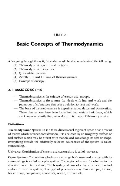 (PDF) BASIC CONCEPTS OF THERMODYNAMICS