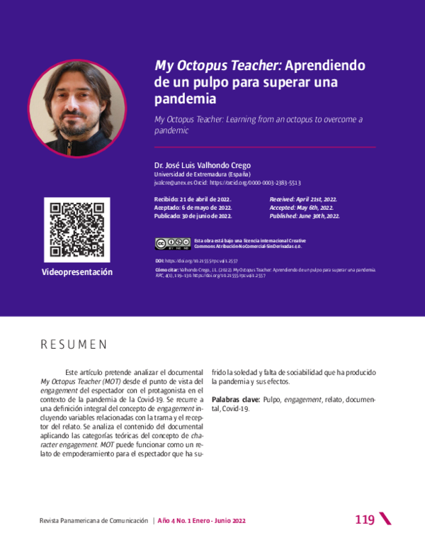 (PDF) My Octopus Teacher