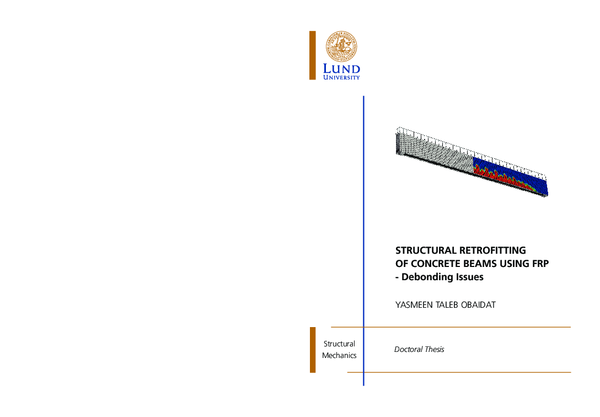 Pdf Structural Retrofitting Of Concrete Beams Using Frp Debonding Issues