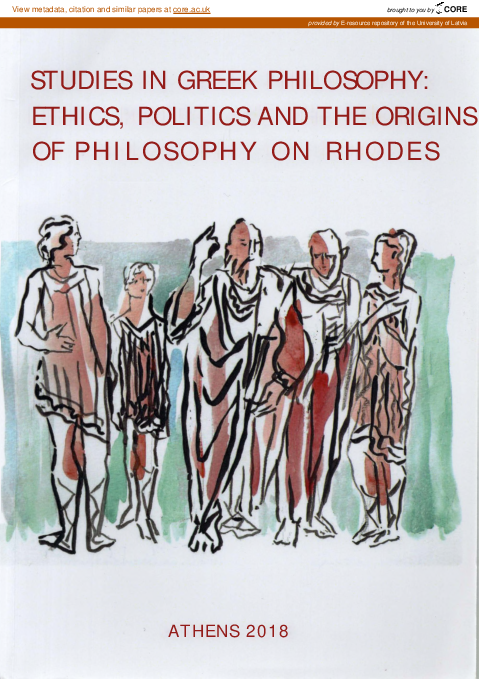(PDF) Aristotle's Concept of Friendship and Plato's Structure of Human Soul