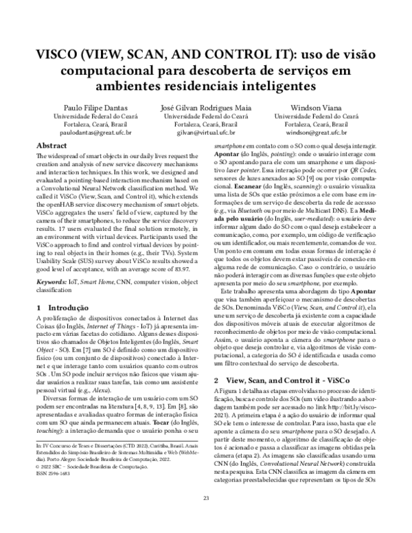 (PDF) VISCO (VIEW, SCAN, AND CONTROL IT): uso de visão computacional ...