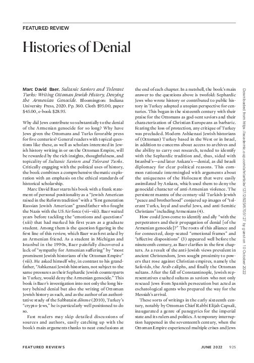 (PDF) Histories of Denial