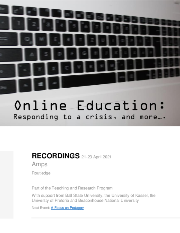 (PDF) Walking and Drawing - Overlapping Teaching Experiences in ...