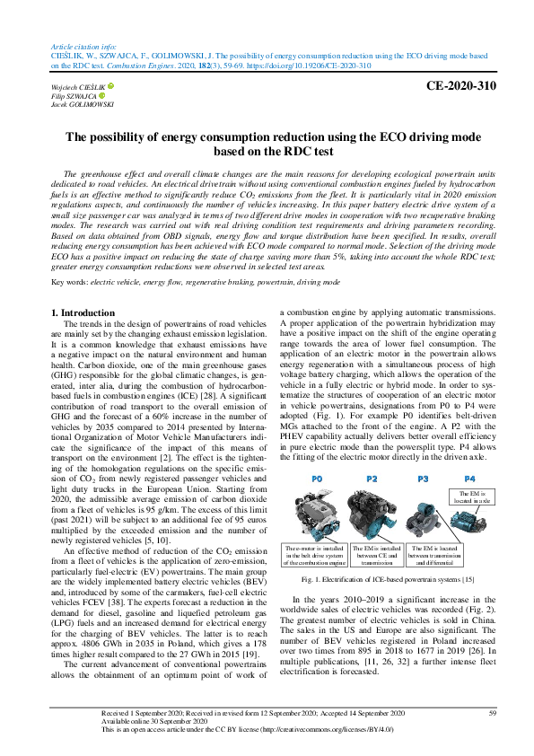 (PDF) The possibility of energy consumption reduction using the ECO ...
