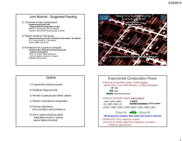 Pdf Implementing Qubits With Superconducting Integrated Circuits