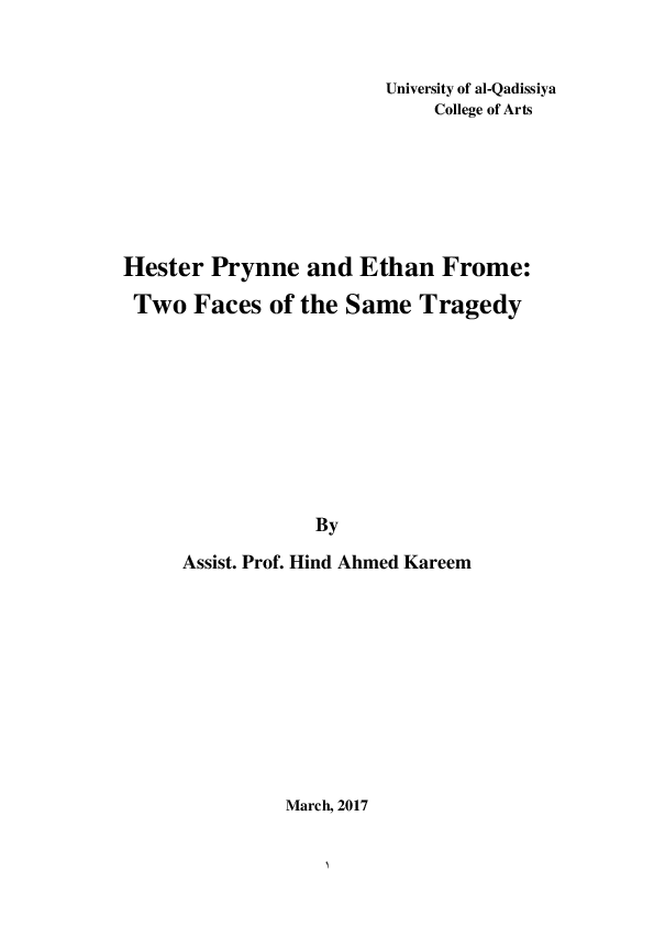 (PDF) Two Faces of the Same Tragedy