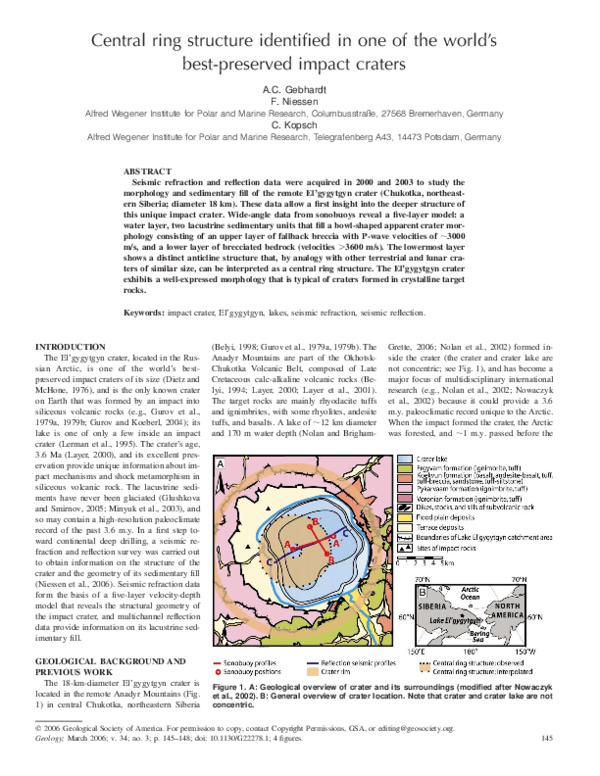 (PDF) Central ring structure identified in one of the world's best ...