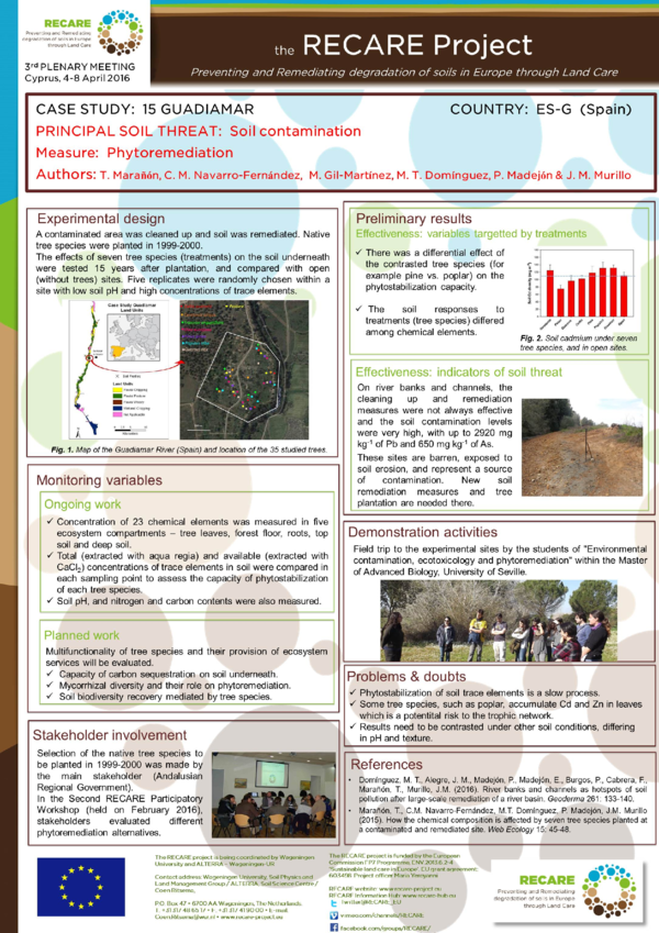 (PDF) Measures for remediation of soil contamination: Phytoremediation