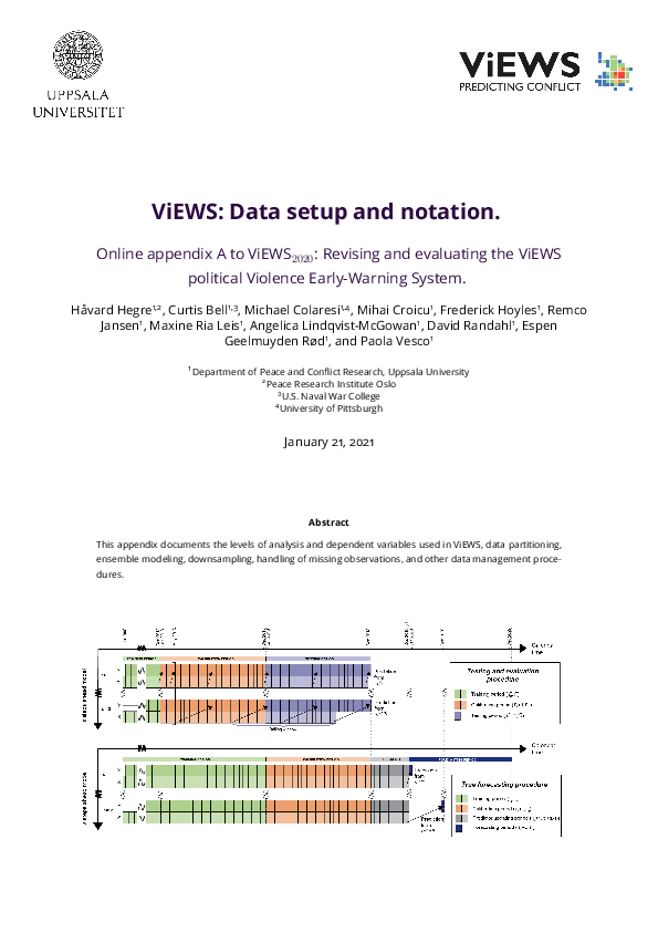 (PDF) Online appendix A to ViEWS2020: Revising and evaluating the ViEWS ...