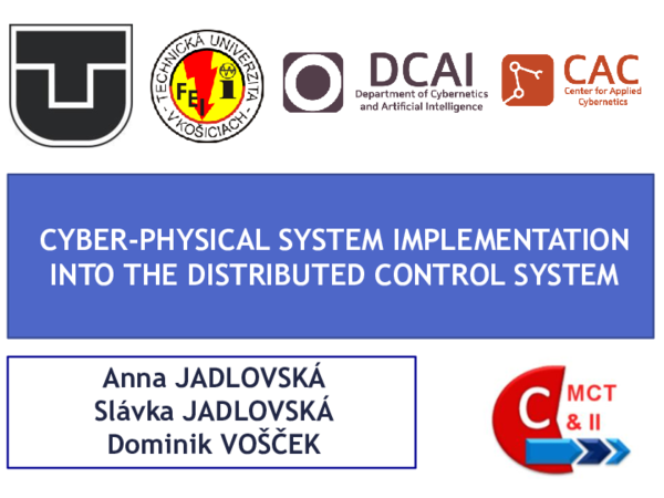 (PDF) Cyber-Physical System Implementation into the Distributed Control System