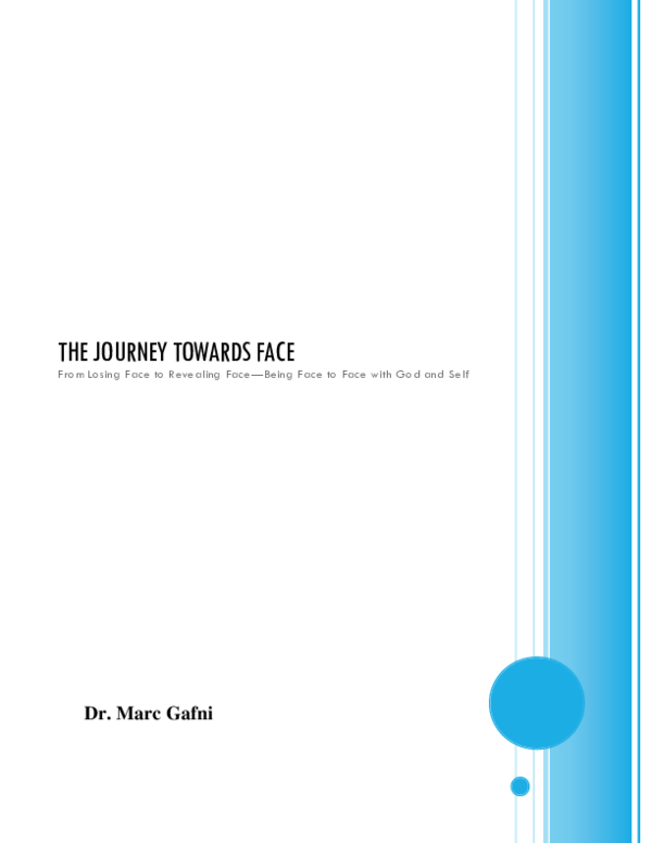 (PDF) The Journey Towards Face: From Losing Face to Revealing Face ...