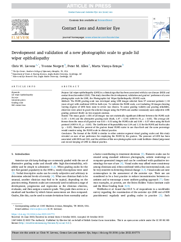 (PDF) Development and validation of a new photographic scale to grade ...