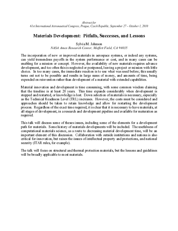 (PDF) Materials Development: Pitfalls, Successes, and Lessons