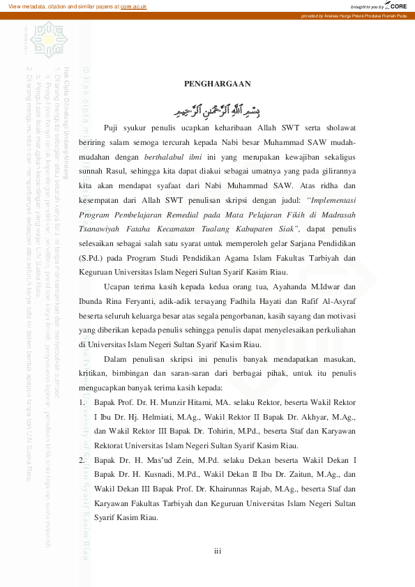 (PDF) Implementasi Program Pembelajaran Remedial Pada Mata Pelajaran ...