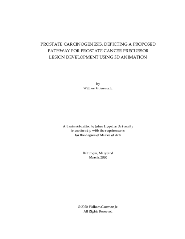 (PDF) Prostate Carcinogenesis: Depicting a Proposed Pathway for ...