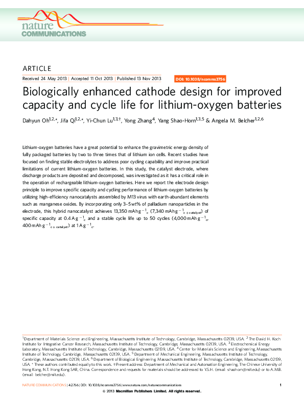 (PDF) Biologically enhanced cathode design for improved capacity and ...