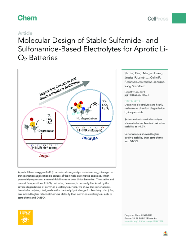 (PDF) Molecular Design of Stable Sulfamide- and Sulfonamide-Based ...