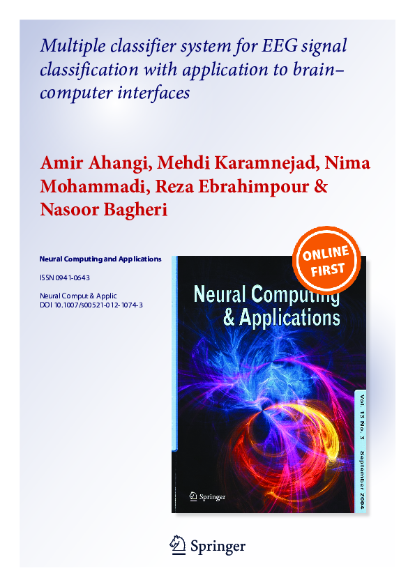 (PDF) Multiple classifier system for EEG signal classification with ...