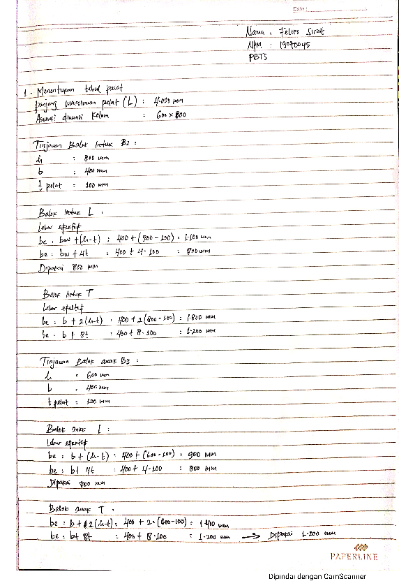 (PDF) Perhitungan pelat PBTS