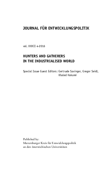 (PDF) Hunter-Gatherer Transformations and Mixed Economies: A Case Study ...