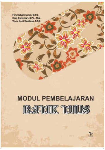 (PDF) Modul Pembelajaran Batik Tulis