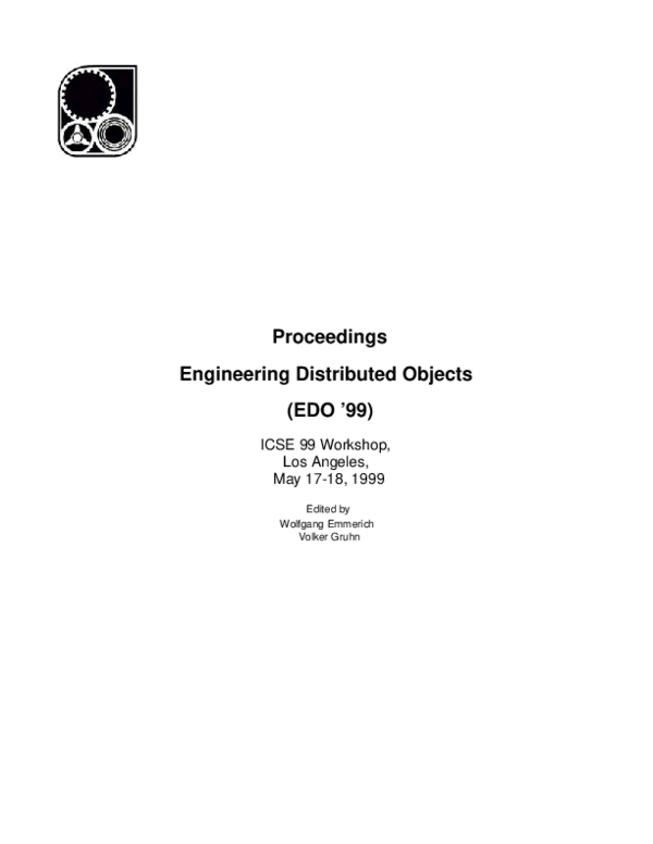 Pdf Progressive Implementation Of Distributed Java Applications Sérgio Soares