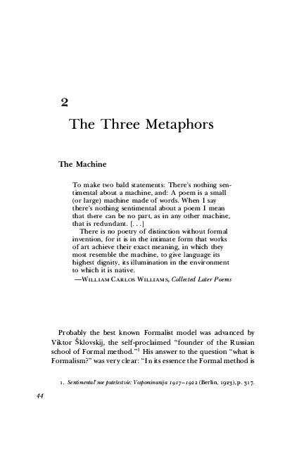 (PDF) 2. The Three Metaphors