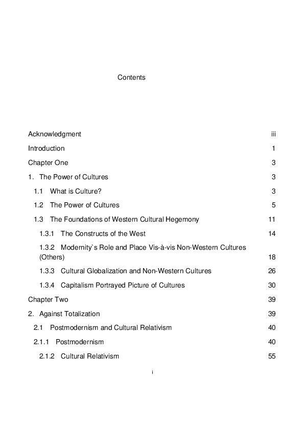 (PDF) Cultural Hybridization or Cultural Homogenization: The Resistance ...