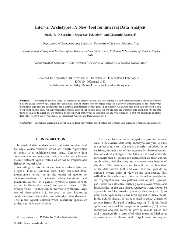 (PDF) Interval Archetypes: A New Tool for Interval Data Analysis