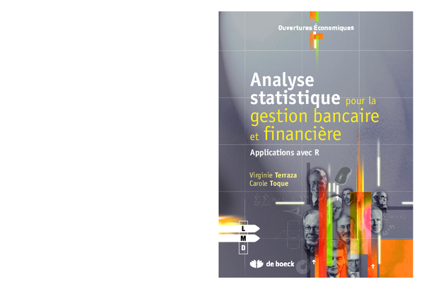 (PDF) Analyse statistique pour la gestion bancaire et financière | Virginie Terraza - Academia.edu