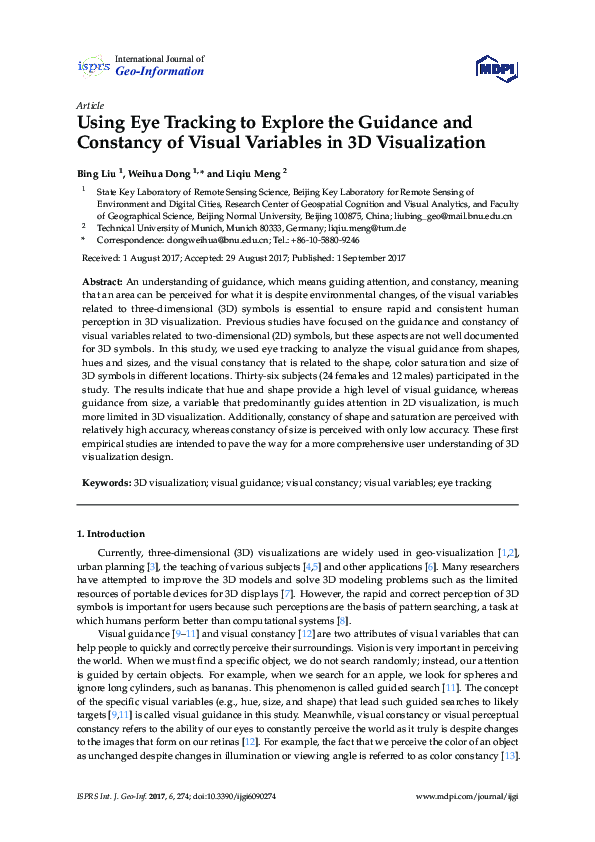 (PDF) Using Eye Tracking to Explore the Guidance and Constancy of ...