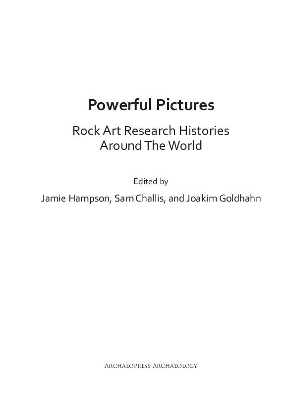 (PDF) Why the history of rock art research matters