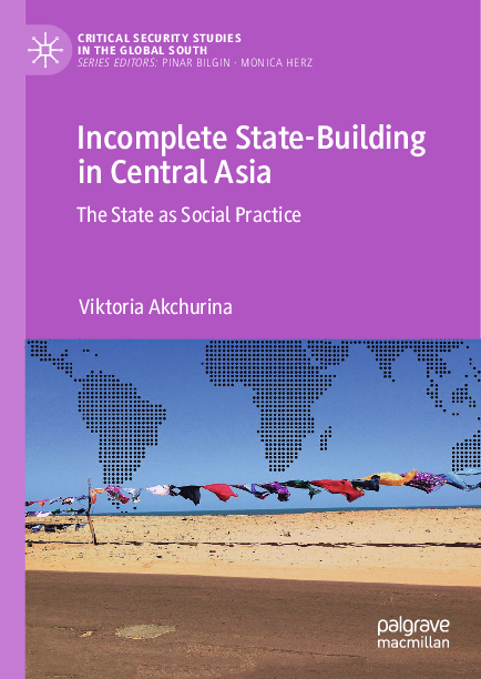 (PDF) Akchurina2022 Incomplete State building in Central Asia