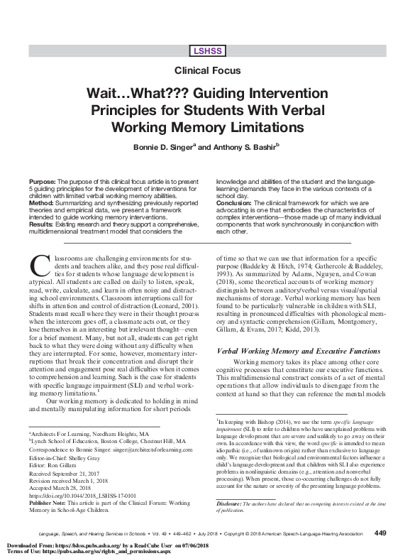 (PDF) Wait…What??? Guiding Intervention Principles for Students With ...