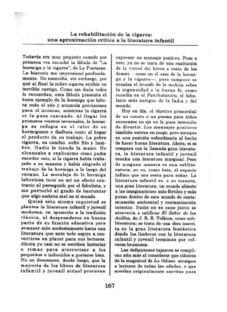 (PDF) La rehabilitación de la cigarra : una aproximación crítica a la ...
