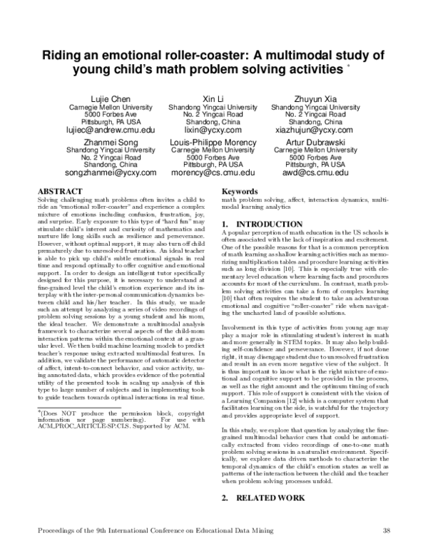 (PDF) Riding an emotional roller-coaster: A multimodal study of young ...