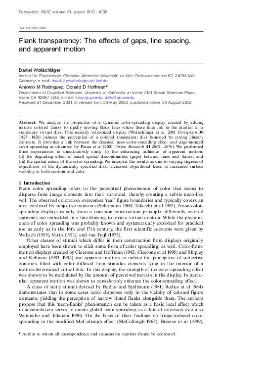 (PDF) Flank transparency: The effects of gaps, line spacing, and ...