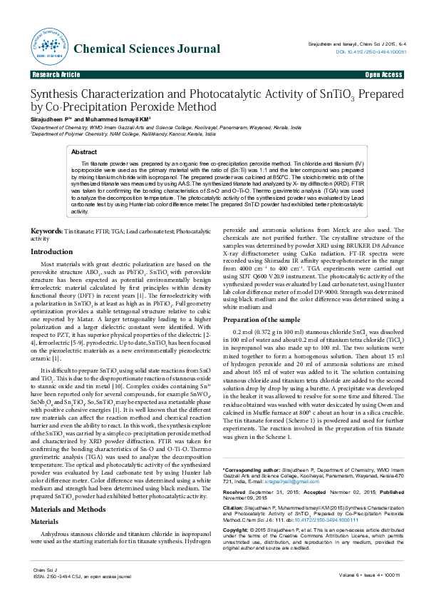 (PDF) Synthesis, characterization and photocatalytic behavior of mesoporous ZnS nanoparticles ...