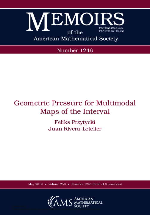 (PDF) Geometric pressure for multimodal maps of the interval