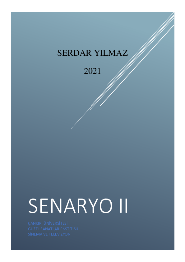 (PDF) SENARYO