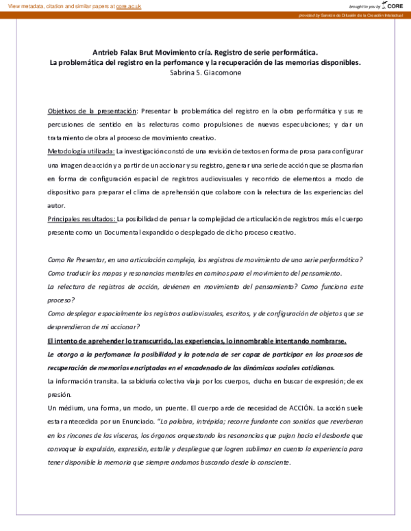 (PDF) Antrieb Falax Brut Movimiento cría: registro de serie ...