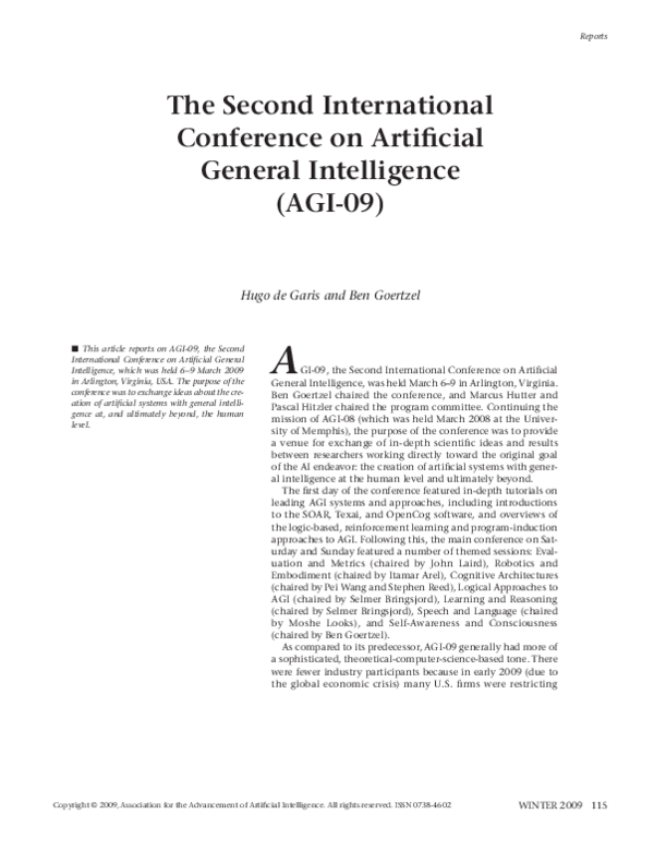 (PDF) General Intelligence