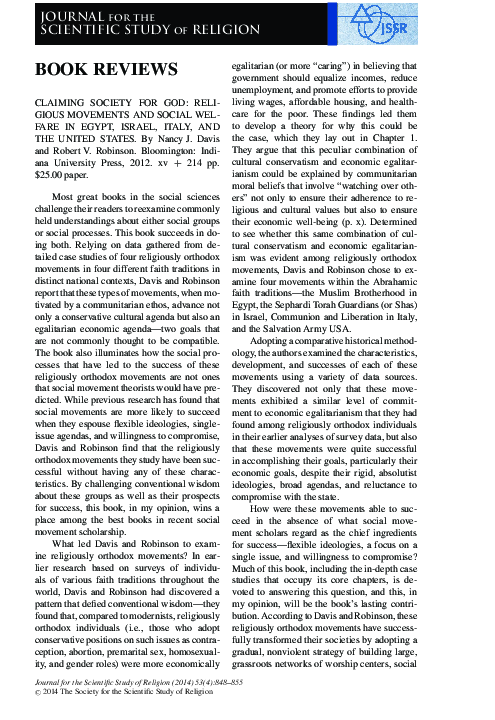 (PDF) THE OXFORD HANDBOOK OF RELIGIOUS CONVERSION. Edited by Lewis R ...