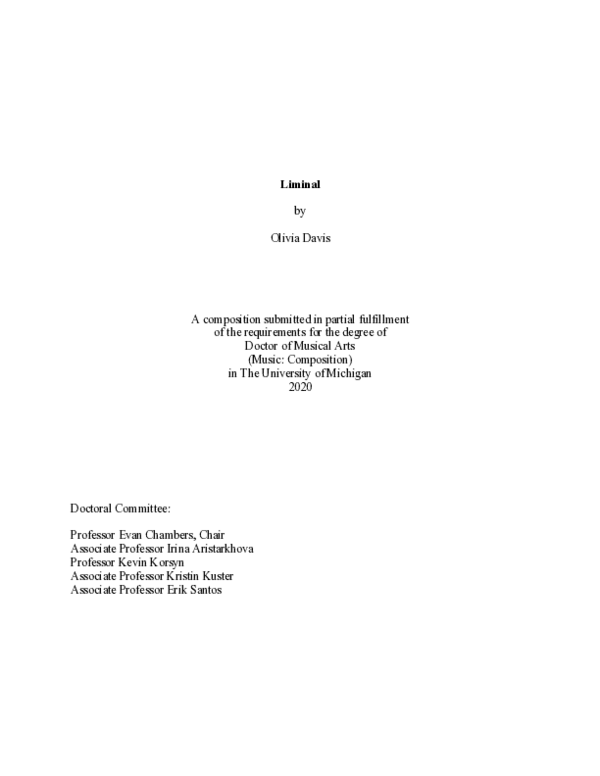 (PDF) Liminal