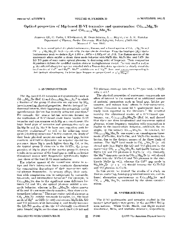 (PDF) Optical-Properties of MG-Based II-VI Ternaries and Quaternaries ...