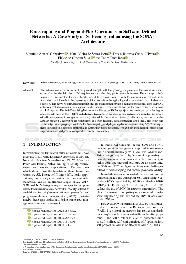 (PDF) Bootstrapping and Plug-and-Play Operations on Software Defined Networks: A Case Study on ...
