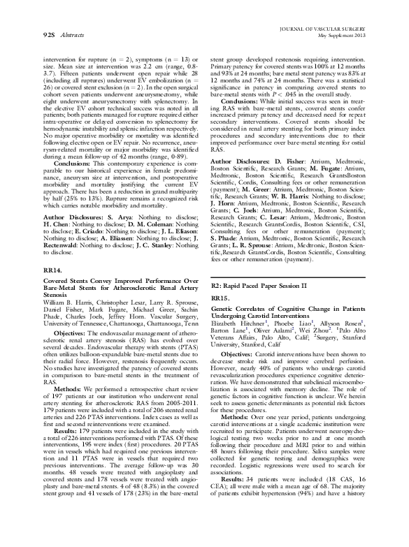 (PDF) Covered Stents Convey Improved Performance Over Bare-Metal Stents ...
