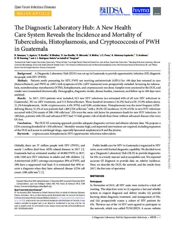 (PDF) The Diagnostic Laboratory Hub: A New Health Care System Reveals ...
